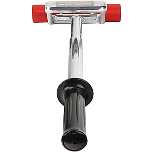 POWERTEC Extendable Floor and Wall Roller for Vinyl Flooring, Tile & Linoleum Roller with Extendable 17" to 27" Handle, 7.5" Wide for LVP, Veneer, Carpet, Wall Coverings, 1PK (71033V)