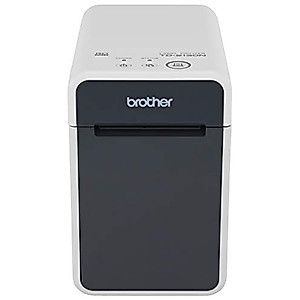Brother TD2130N 2-inch Desktop Thermal Printer for Labels, Receipts & Tags, 300dpi, 6ips, USB/Serial/LAN, Optional Wi-Fi® with AirPrint® or Bluetooth®