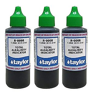 Taylor Replacement Reagents Total Alkalinity #8-2 Ounce (Pack of 3)