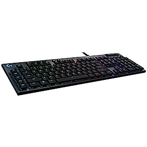 logitech G G815 RGB Mechanical Gaming Keyboard - Tactile (Renewed)