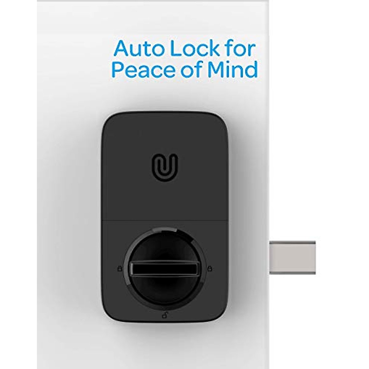 ULTRALOQ U-Bolt Smart Lock + Key Storage Lock Box + Bridge WiFi Adaptor 5-in-1 Keyless Entry Door Lock with WiFi, Bluetooth and Keypad