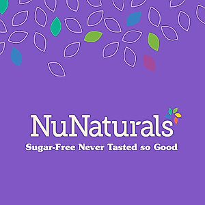 NuNaturals Liquid Vanilla Stevia, Sugar-Free Sweetener, Plant-Based Sugar Substitute, Zero Calorie, 2oz (2-Pack)