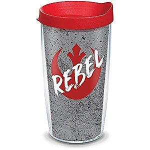 Tervis Made in USA Double Walled Star Wars Insulated Tumbler Cup Keeps Drinks Cold & Hot, 16oz, Rebels