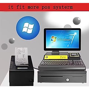 pos kithcen printer,Bluetooth Ethernet/LAN 80mm Restaurant Auto cutter wireless android thermal receipt bill ticket printer,NOT for ios/ipad/MAC/Doordash/Square/Uber(Bluetooth+LAN/Ethernet+USB)