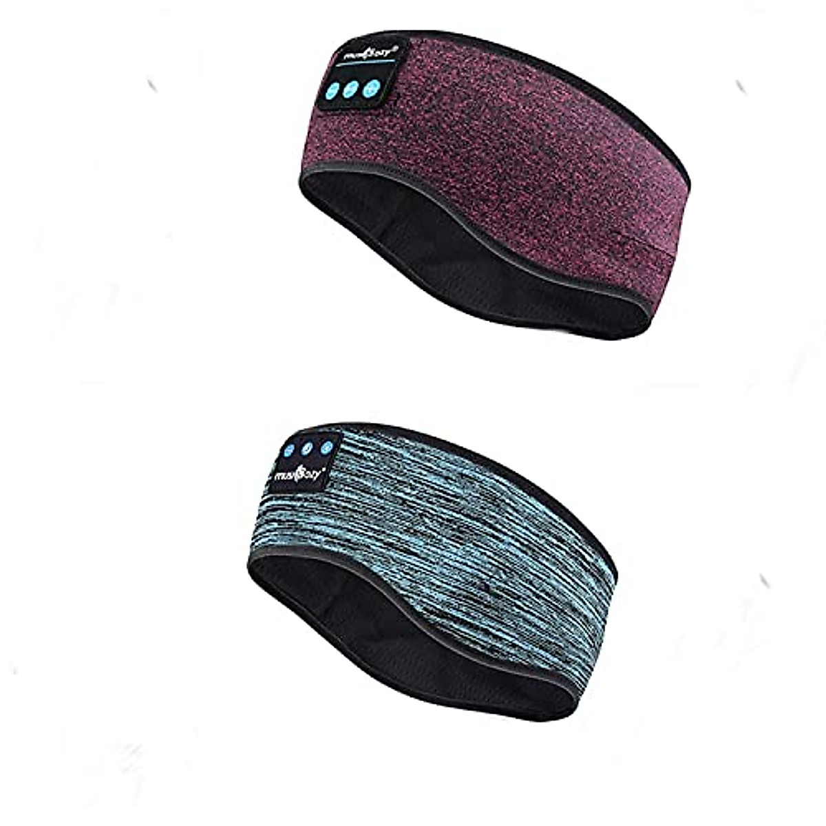 MUSICOZY Sleep Headphones Wireless Bluetooth Headband, Music Sports Sleeping Headband Headphones for Workout, Jogging, Yoga