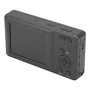 Teens Small Camera, 50MP 4K Digital Camera Face Recognition Autofocus 2.7 Inch TFT Screen 16X Zoom for Photography (Black)