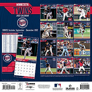 Minnesota Twins 2023 12x12 Team Wall Calendar