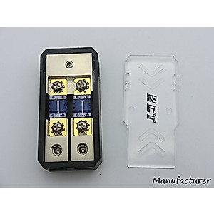 KCT factory in-LINE Mini ANL Fuse Holder 2x2/4GA-3x2/4GA with Fuse Distribution Block Stereo/Audio/CAR