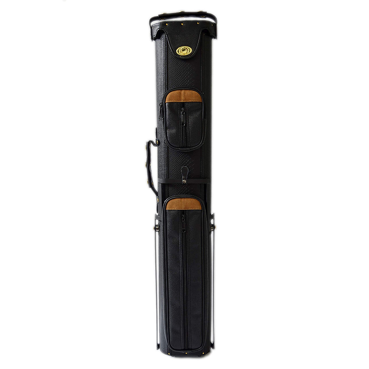 2x4 Hard Pool Cue Case 2B4S Billiard Stick Carrying Cue Case with Stand (03)