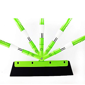 180 ° Magic Broom Sweeper with Long Handle, Multifunctional Silicone Broom Dust Pet Hair Quick Removal, Adjustable Household Cleaning Tool for Bathroom Window Floor