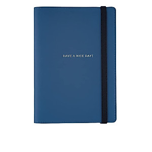 Hobonichi Techo Cousin Cover [A5 Cover Only] Have a Nice Day! (Blueberry)