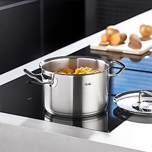 Fissler Original-Profi Collection Stainless Steel Cookware with Sauce Pan, 9 Piece