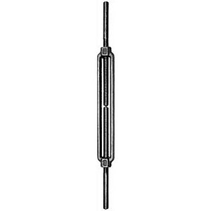 Ken Forging TB109-S - Turnbuckle Assembly - Stub & Stub - 7/8-9 x 17" - Carbon - Made In USA