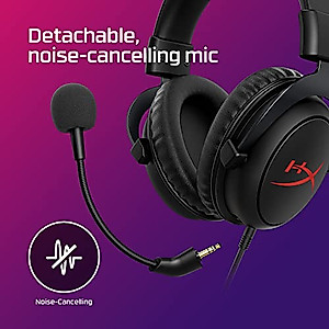 HyperX - Cloud Core Wired DTS Headphone:X Gaming Headset for PC, Xbox X|S, and Xbox One – Black