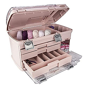 Large Three Drawer Organization System - with Two Small Utility Stows | Battery Storage, Jewelry Storage, Small Parts Storage, Craft Storage, Sewing Storage, Paint Storage, Collectibles Storage