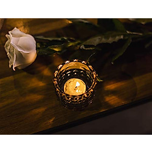 Beeswax Taper Candles 10 inches Natural Honey Comb Hand Rolled Dripless Eco-Friendly Smoke and Soot Free Tea Candle Gift Box for a Romantic Dinner or Special Occasions Set of 6 (6)