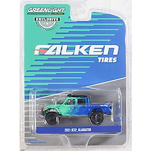 Greenlight 1:64 2021 Je&ep Gladiator with Off-Road Parts - Falken Tires (Hobby Exclusive) 30298 [Shipping from Canada]