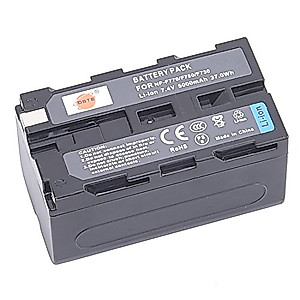 DSTE Replacement for 2X NP-F750 Battery + DC01 Travel and Car Charger Adapter Compatible Sony CCD-TRV215 CCD-TR917 TR315 HDR-FX1000 HDR-FX7 HVR-V1U HVR-Z7U HVR-Z5U Camera as NP-F730 NP-F770