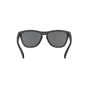 Oakley OO9013 Square Sunglasses, Matte Black/Prizm Black Polarized, 55 mm