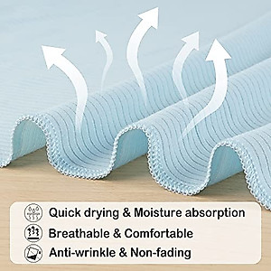 Lasoftan Jersey Swaddle Blanket, Ultra Soft Stretchy Receiving Blanket, Baby Boy Newborn Swaddle Wrap, 40 x 30 inches, 2 Pcs, Elephant