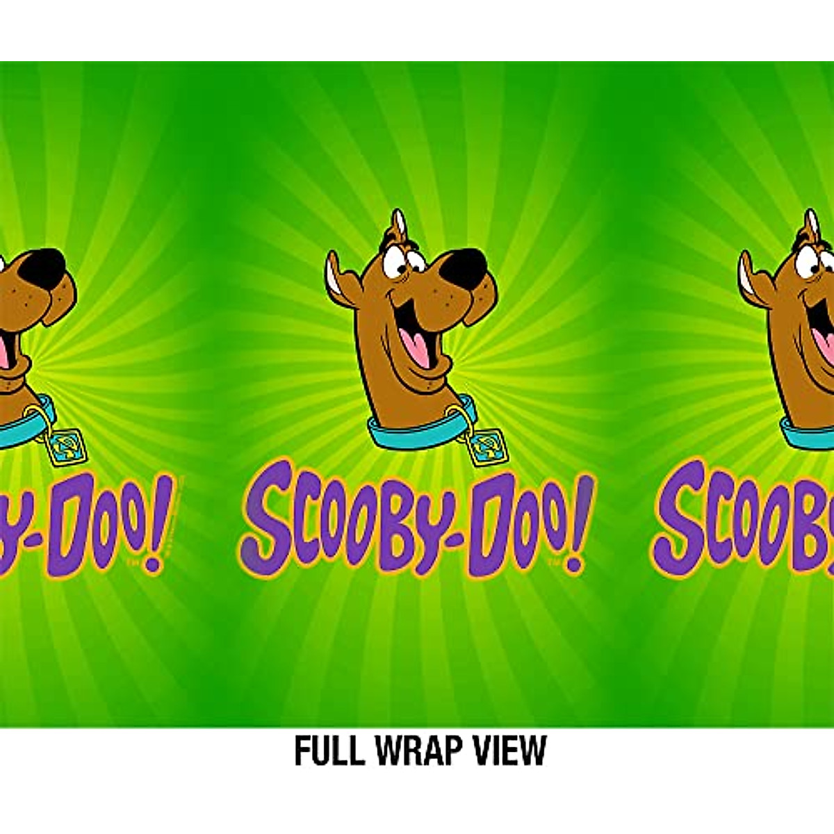 Scooby Doo! OFFICIAL Burst 24 oz Insulated Canteen Water Bottle, Leak Resistant, Vacuum Insulated Stainless Steel with Loop Cap, White