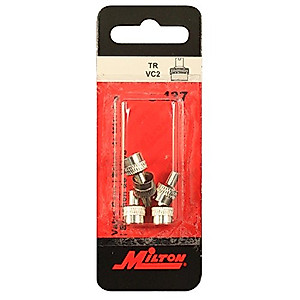 Milton S-437 TR VC 2 Screwdriver Type Valve Cap - Box of 5