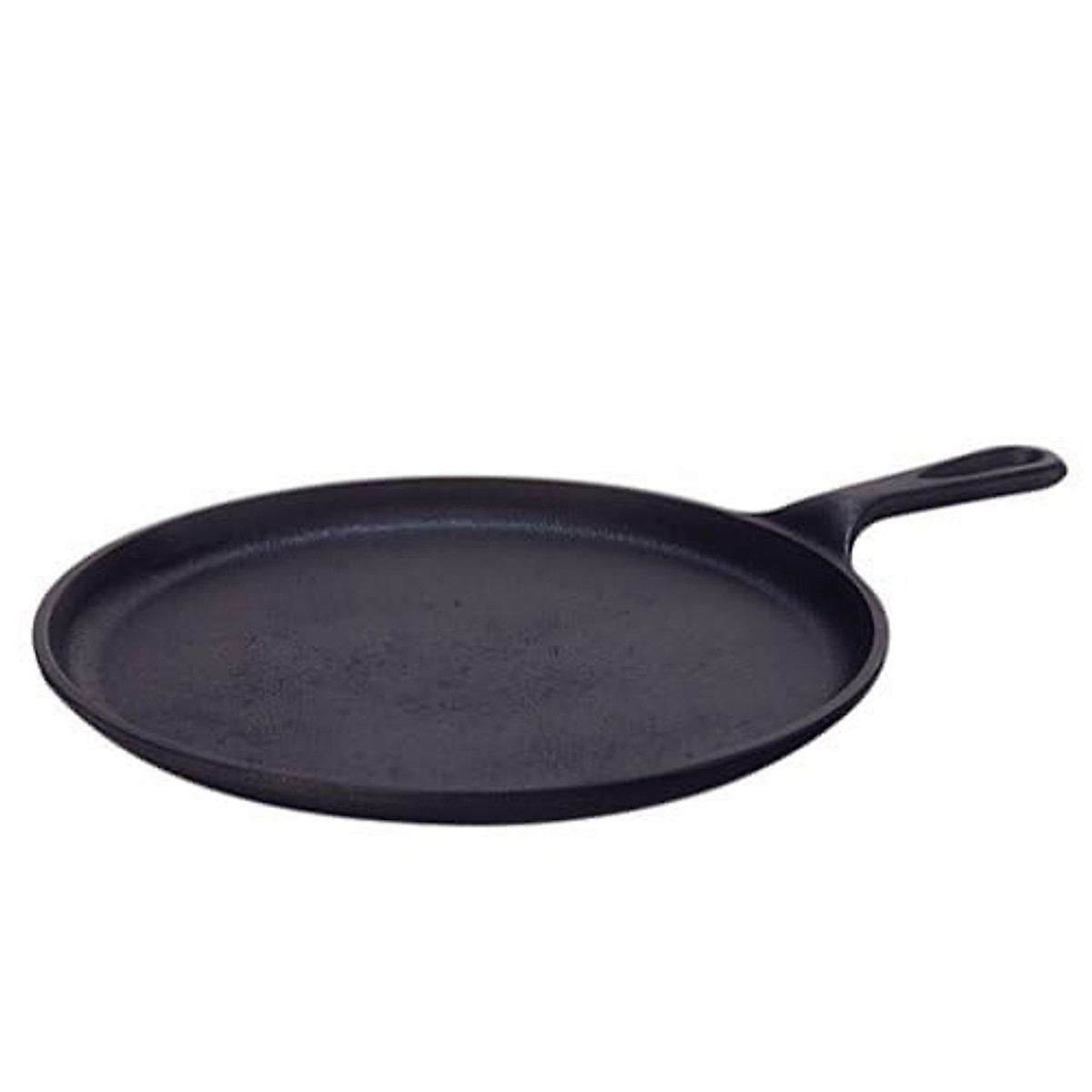 Lodge L9OG3 Cast Iron Round Griddle, Pre-Seasoned, 10.5-inch
