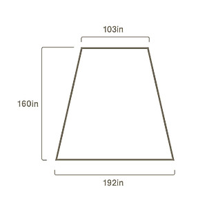 Slumberjack Roadhouse Tarp, Hunting Camping & Overland Shelter, Khaki