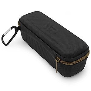CASEMATIX Microphone Case Compatible with Wired Microphone Models up to 6.75” Maximum, Ultra Compact Mic Case Fits Singing, Vocal Dynamic Handheld Wired Microphones