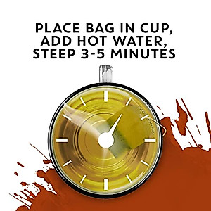 TAZO Turmeric Bliss Herbal Tea Bags, 20 Count (Pack of 6)