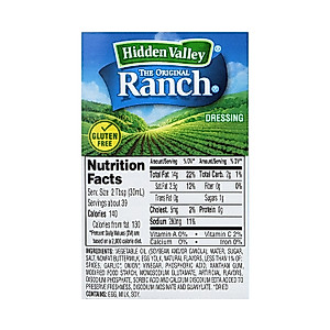 Hidden Valley The Original Ranch Dressing, 40 oz., 2/Pack (900-00027)