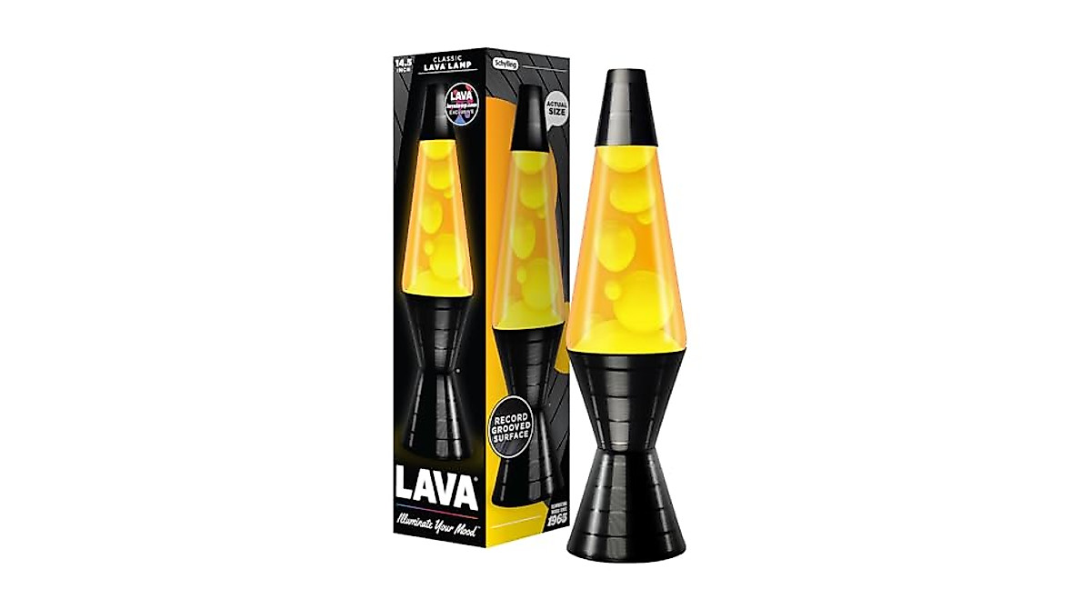 Original Lava® Lamp - 14.5'' Vinyl Record Design
