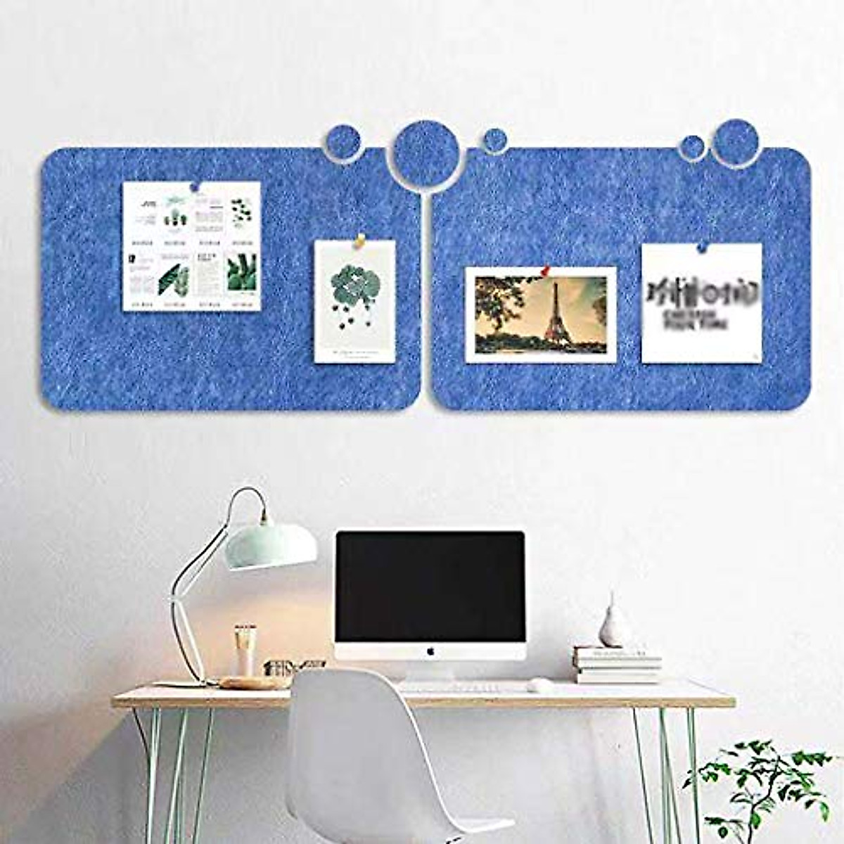 Creative Combination Bulletin Board, Office Cultural Wall Felt Board, Publicity Bulletin Board, Cork Board Photo Wall Sticker