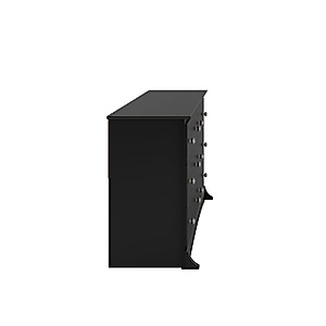 Sonoma 6 Drawer Double Dresser for Bedroom, Black
