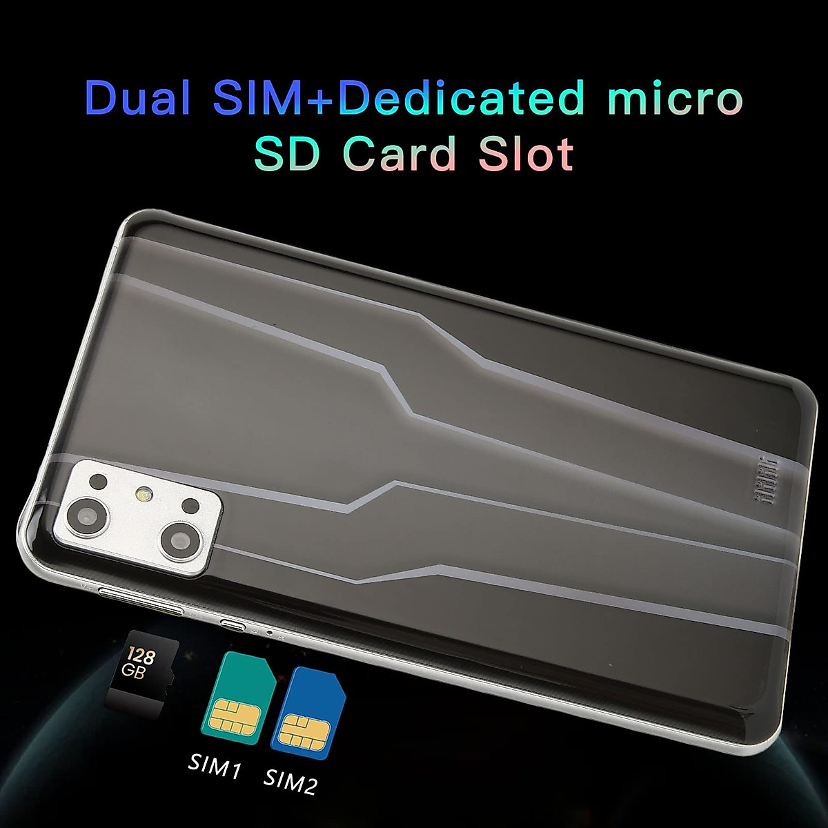 Tablet PC, 7 Inch Tablet. US Plug 100240V 1960x1080 IPS for Study (Black)