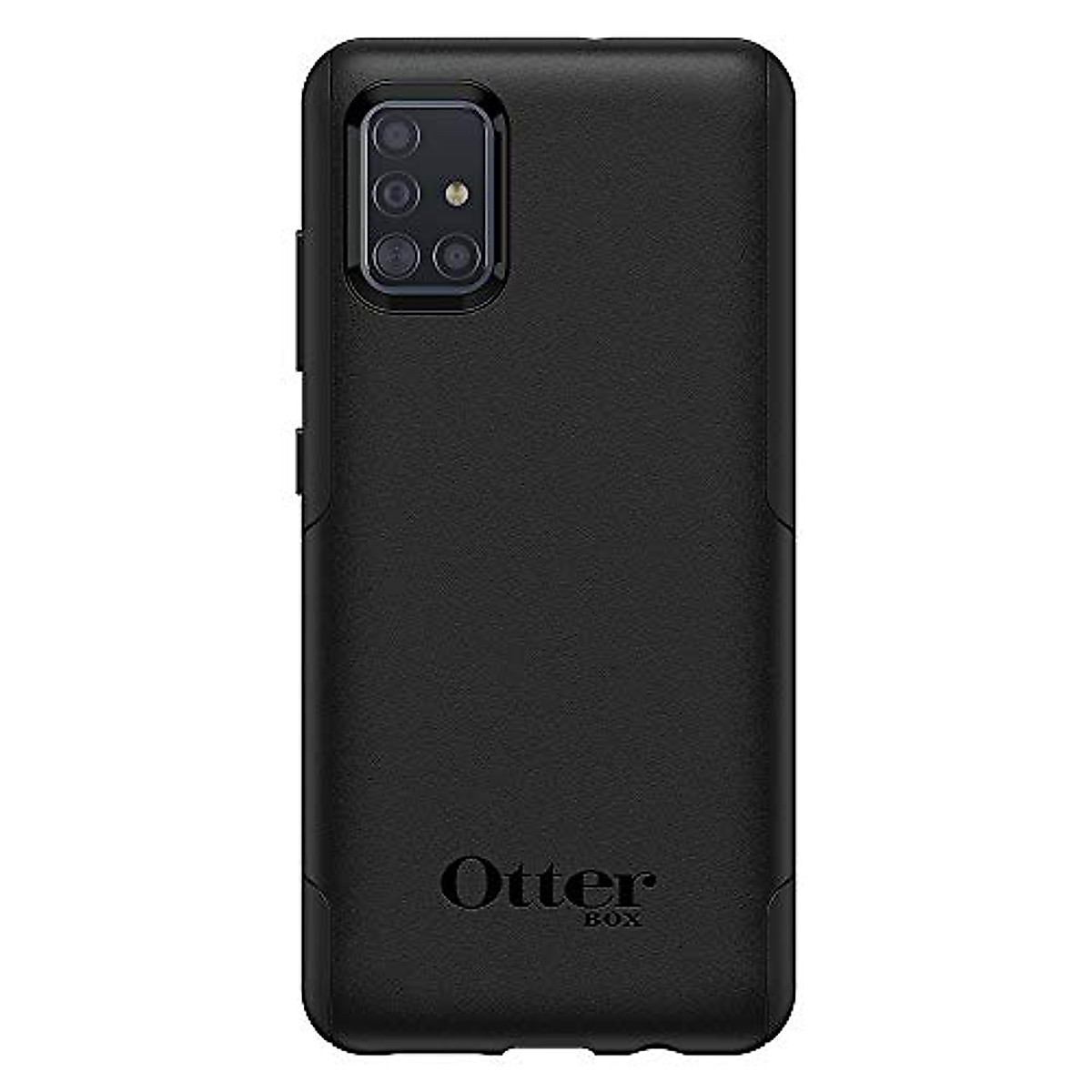 OtterBox Samsung Galaxy A51 (4G ONLY, Not compatible with any 5G device) Commuter Series Lite Case - BLACK, slim & tough, pocket-friendly, with open access to ports and speakers (no port covers),