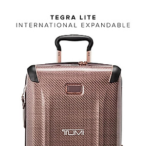 TUMI - Tegra-Lite International Expandable 4 Wheeled Carry-On - Carry On Luggage with Spinner Wheels & TSA Luggage Lock - Blush