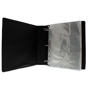 CardGuard Premium 3-Ring 3" Card Binder Including 100 Starter Series 9-Pocket Pages