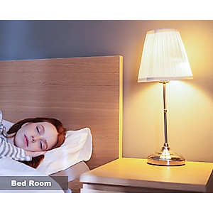 Vgogfly 3W LED Bulb Equivalent 25 Watt Light Bulbs, A15 Daylight 5000K Energy Saving Low Watt E26 Base Bulb for Home Bedroom(4-Pack)