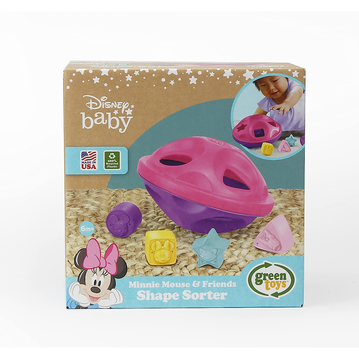 Green Toys Minnie Mouse & Friends Shape Sorter