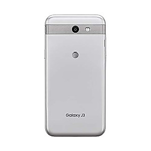 Samsung Galaxy J3 Prime J327A | (16GB, 1.5 RAM) | 5" Full HD Display | Dual Camera | 2,600 mAh Battery | Android 7.0 Nougat | 4G LTE | GSM Unlocked Smartphone - (Silver)