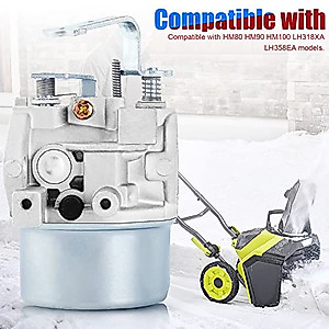YOFMOO Carburetor Compatible for Tecumseh 640152A 640152 640023 640051 640140 640112 HM80 HM90 HM100 8HP 9HP 10HP Engines Mower 5000w Generator Replaces Oregon# 50-655 Carb