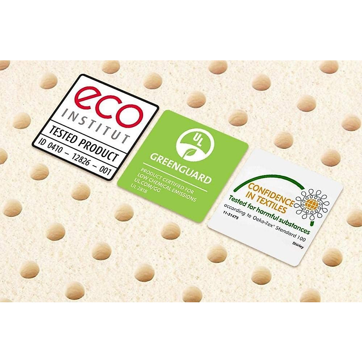 Latex for Less 3" Soft Matress Topper | Luxurious Comfort and Support | Organic Certified Latex| Deep Rejuvenating Sleep | Made in The USA | Support for Shoulders, HIPS, Back and Knees | Cal King