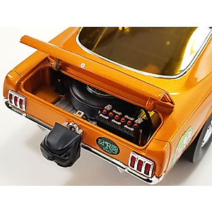 1965 A/FX Orange Metallic Rat Fink Mighty Limited Edition to 1122 Pieces Worldwide 1/18 Diecast Model Car by Acme A1801860