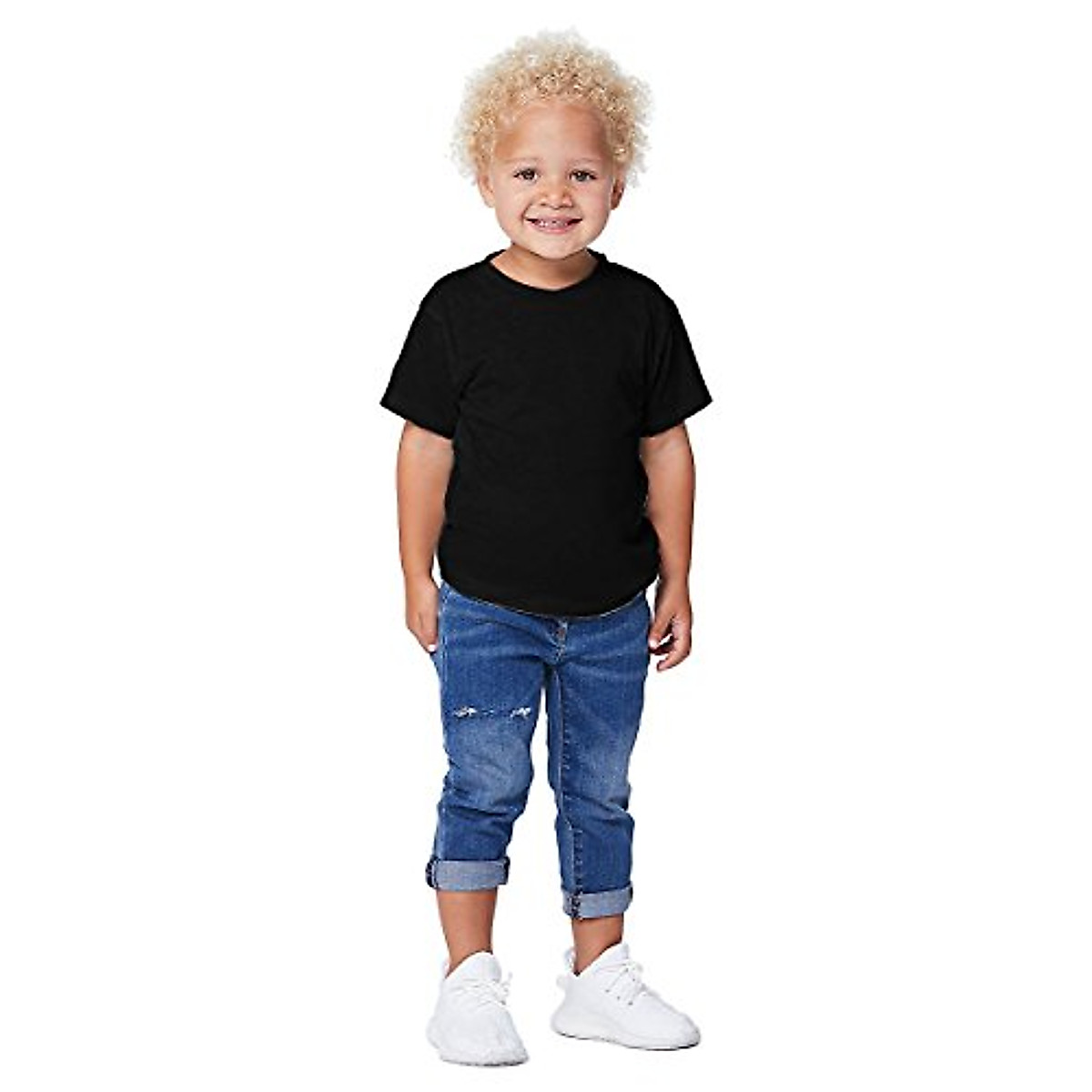 Bella + Canvas Toddler Triblend Short-Sleeve T-Shirt,CHAR BLACK TRIB,5T