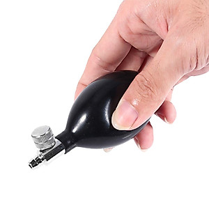 Blood Pressure Bulb & Valve Replacement, Blood Pressure Bulb & Air Release Valve Premium Large Pump for Manual Inflation of Sphygmomanometer