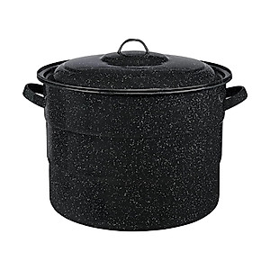 ZisZor 21.5 Quart Water Bath Canner with Can Rack, Rack, Canning Rack