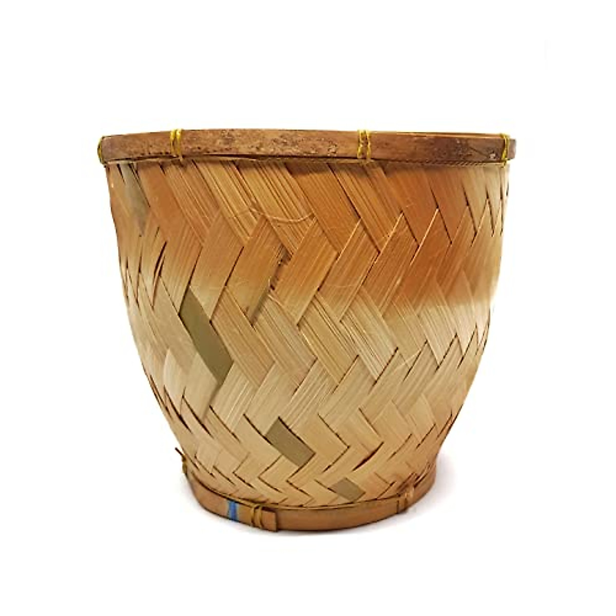 Sticky Rice Steamer Basket Size 8.5 inches With Bottom Plate (Only Basket)