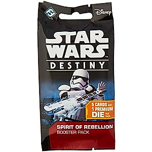 Star Wars Destiny TCG: Spirit Of Rebellion [Dice & Cards] - Booster Box (36 Booster Packs)