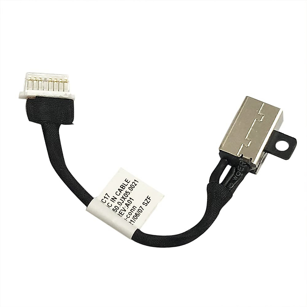 Zahara DC Power Jack Cable Charging Port Replacement for DELL INSPIRON 7706 2N1 P98F GKHVN 0GKHVN 450.0JX05.0021 450.0JX05.0011
